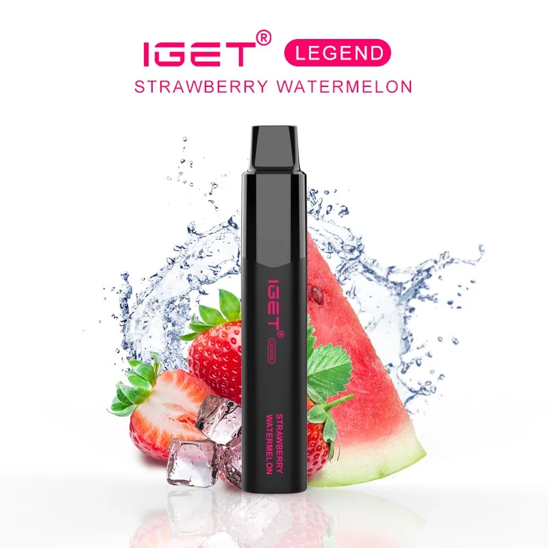 IGET LEGEND STRAWBERRY WATERMELON – 4000 PUFFS - VOOPOO VAPES AUSTRALIA